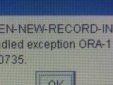 Oracleforms Getting Error While Clicking On The Tab In Oracle Forms