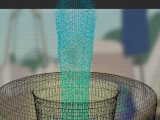 How To Render Particles From A Flip Fluid Sim Blender Stack Exchange