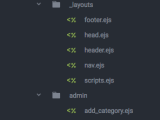 Node Js Ejs Partials Stack Overflow