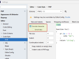 How To Align Code In Phpstorm Intellij Using Tabs And Not Spaces