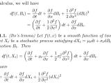 Stochastic Processes Derivation Of Ito S Lemma Strong Mathematics