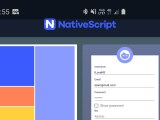 Javascript Nativescript Action Bar Underneath Status Bar Stack Overflow