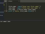 Sublime Text 4 Isn T Printing The User Input While Running The Python