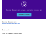 Docusignapi Customize Email Body Docusign Api Stack Overflow