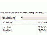Https Enabling Ssl On Localhost Iis Stack Overflow
