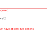 Validation How To Display An Custom Validationmessage For A List