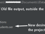 Java Load Ser File Which Is Inside My Project Explorer Stack Overflow