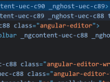 Javascript Override Css Properties From Angular Editor Stack Overflow