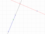 Geometry Distance From A Point To A Line Segment Using A Custom