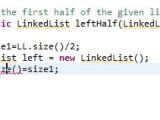 Initialize Size Of The Linked List In Java Stack Overflow