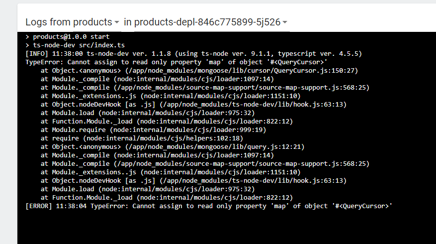 Does Anyone Know Nay Fix For This Error Typeerror Cannot Assign To Read Only Property Map Of 6608