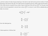 Thermodynamics Gas Temperature In A Constant Volume Physics Stack
