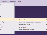 C Removing Unused Code In Visual Studio Stack Overflow