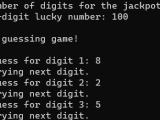 Input Guess The Jackpot Number In Python Stack Overflow