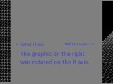 Java Graphics 2d Rotation Rotate X Axis Stack Overflow