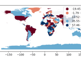 Python Matplotlib Geopandas Plot Chloropleth With Set Bins For