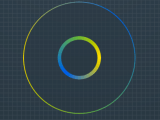 Pure Css Gradient Circle Border Stack Overflow
