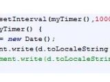 Date Not Change When Using Setinterval In Javascript Stack Overflow