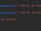 Python Type Error Types Genericalias Object Is Not Iterable