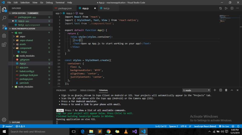 Import React Native Error While Importing Another Files Stack Overflow - Desktop Dark Patterns for Desktop