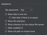 Show All Tabs In Android Studio Stack Overflow
