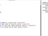 Poetry Line Breaks With Semantic Html And Css Stack Overflow