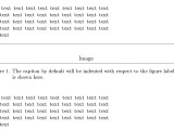 Horizontal Alignment Over Wide Figure With Caption Of The Same Width