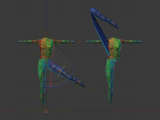 Rigging Pose Mode Mesh Distortion Blender Stack Exchange