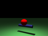 Recursion Shadows Do Not All Display In My Simple Raytracer Written