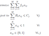Optimization Kkt Conditions Equations For Generalized Assignment