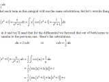 Calculus U Substitution Step To Solve Integral Mathematics Stack