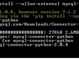 Unable To Install Mysql Connector For Python 3 Stack Overflow