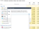 Windows 10 Create New Task Drop Down Menu Super User