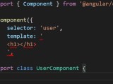 Angularjs Angular 2 Typescript Multi Line String In Visual Studio