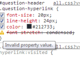 Css Why Is Font Stretch Condensed An Invalid Property Value In Google