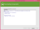 Android Studio Stuck At Downloading Components Stack Overflow