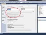 Net Visual Studio Project Properties Changing Target Framework