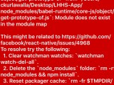 React Native Error Module Does Not Exist In Module Map Stack Overflow