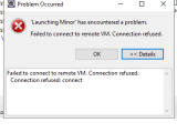 While Debugging A Class In Java Eclipse Ide I Am Facing Error Failed