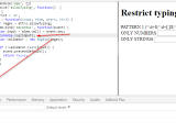 Javascript Directive For Restricting Typing By Regex In Angularjs