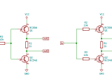 Circuit Analysis How Should I Put Resistors In A Not Gate Created