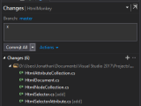 Git Commit A Single File In Visual Studio Professional 2017 Stack