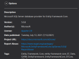 Visual Studio Can T Install Microsoft Entityframeworkcore Sqlserver