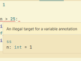 Can Anyone Look This Python Error An Illegal Target For A Variable