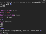 Typescript Is It Possible To Empty An Array Of Null Values But Keep