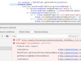 Uncaught In Promise Undefined In Google Chrome Stack Overflow