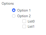 Jquery Nested Checkboxes Based On A Choice From A Radio Button Html
