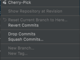 Squash Git Branch Commits In Android Studio Stack Overflow