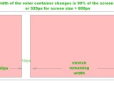 Html Css Styling For A Fixed Div And A Flexible Div Stack Overflow