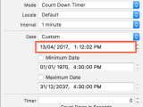 Time Strange Date Picker Behaviour Xcode Swift 3 Stack Overflow
